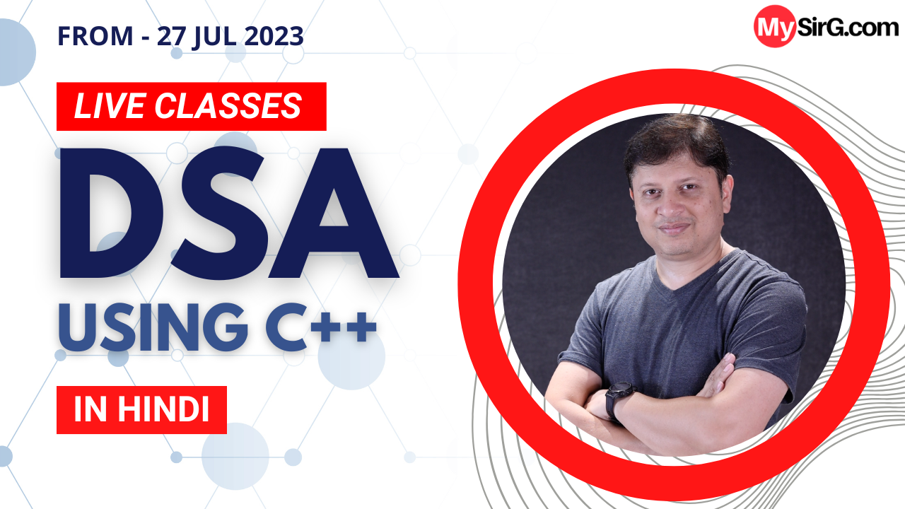 DSA using C++ | LIVE